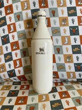 Stanley | Dining | Stanley Cream Stainless Steel Insulated Bottle ...